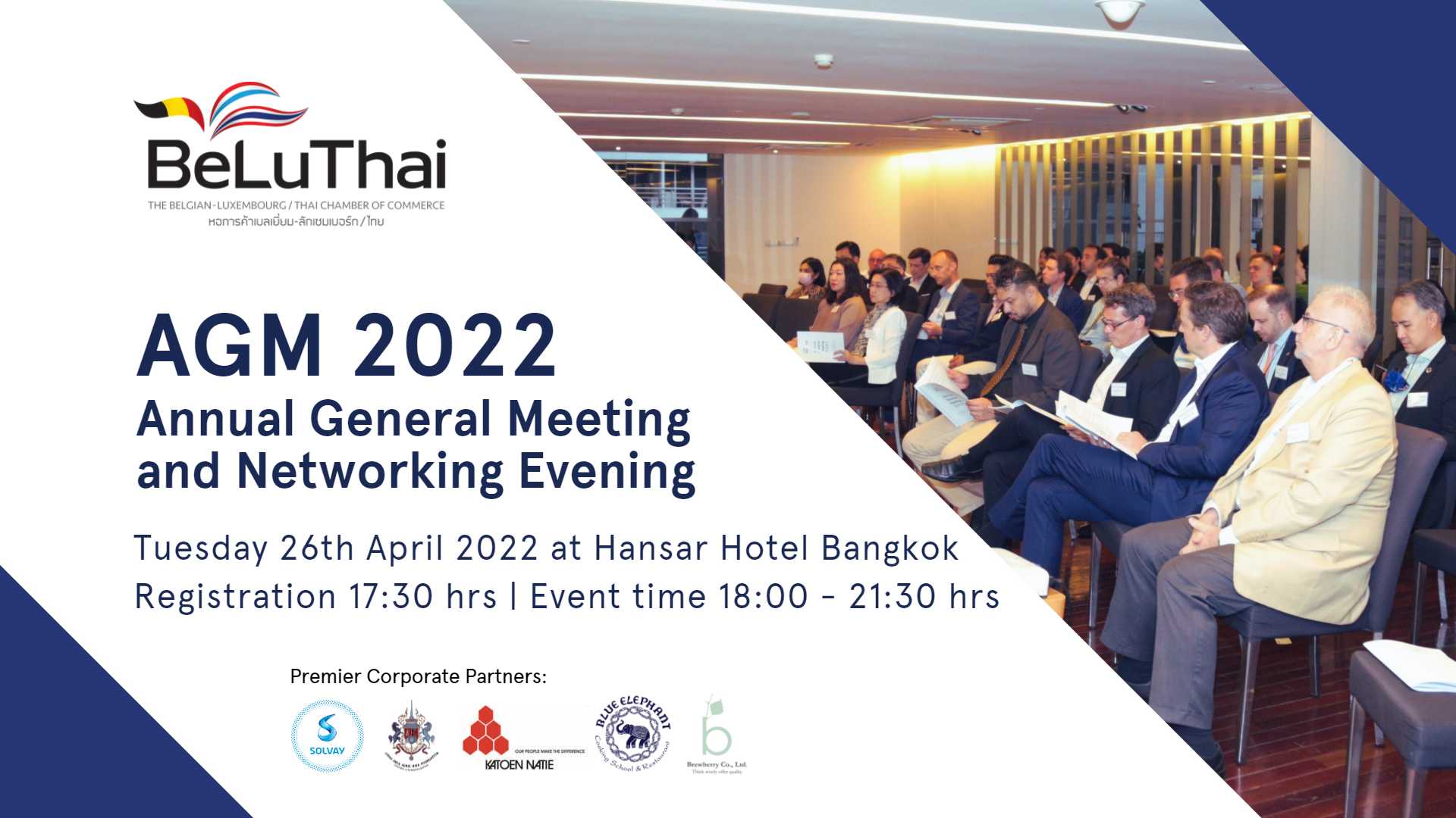 Sponsorship package for BeLuThai AGM and Networking Evening | Belgian ...