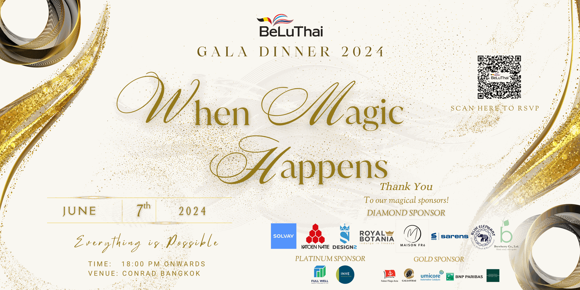 BeLuThai Gala Dinner - When Magic Happens | Belgian-Luxembourg/Thai ...