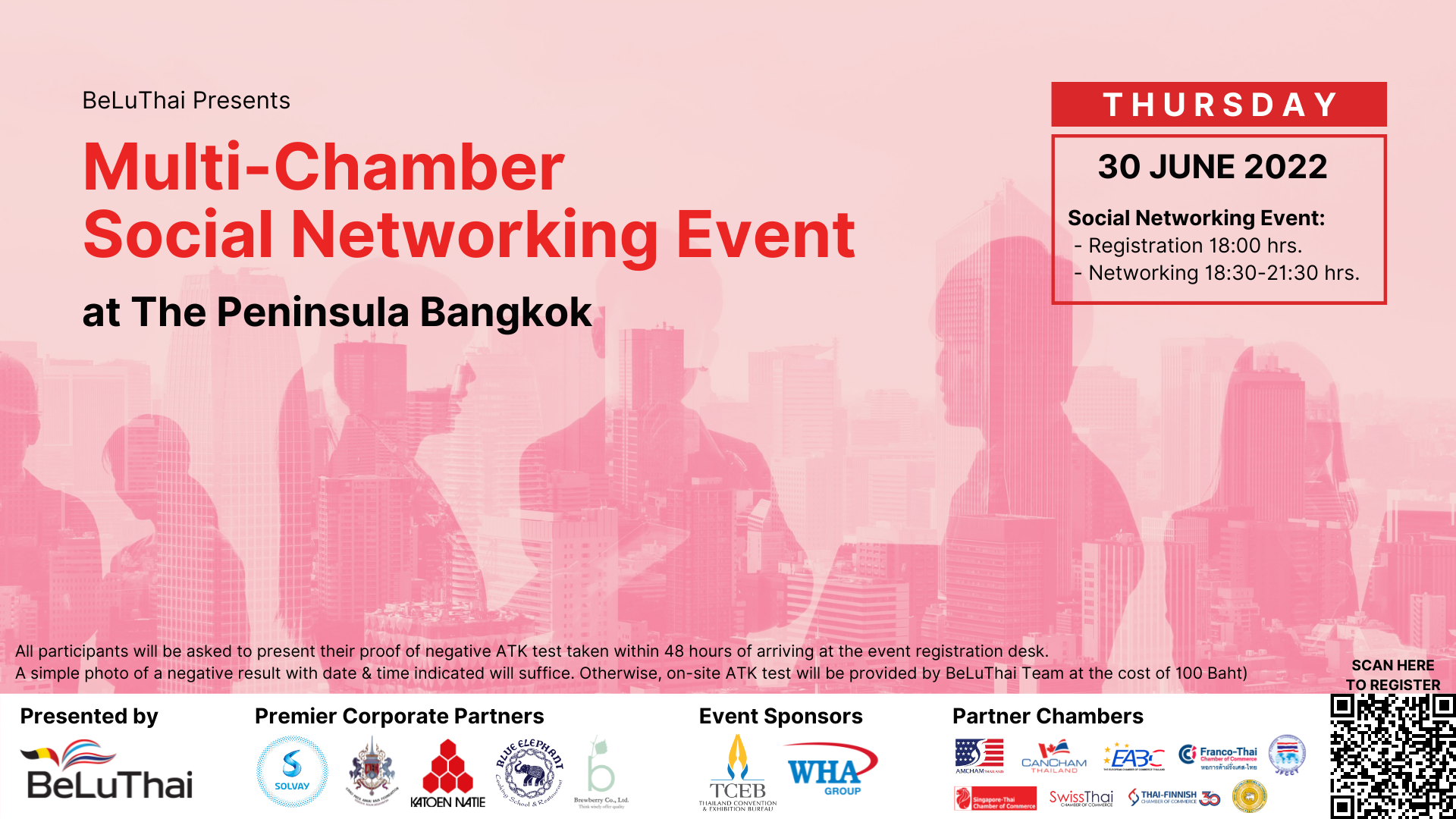Multi-Chamber Social Networking Event | Belgian-Luxembourg/Thai Chamber ...